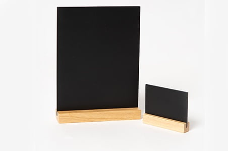 BLACKBOARD STAND MINI ป้ายกระดานดำ - The Wood's Tale