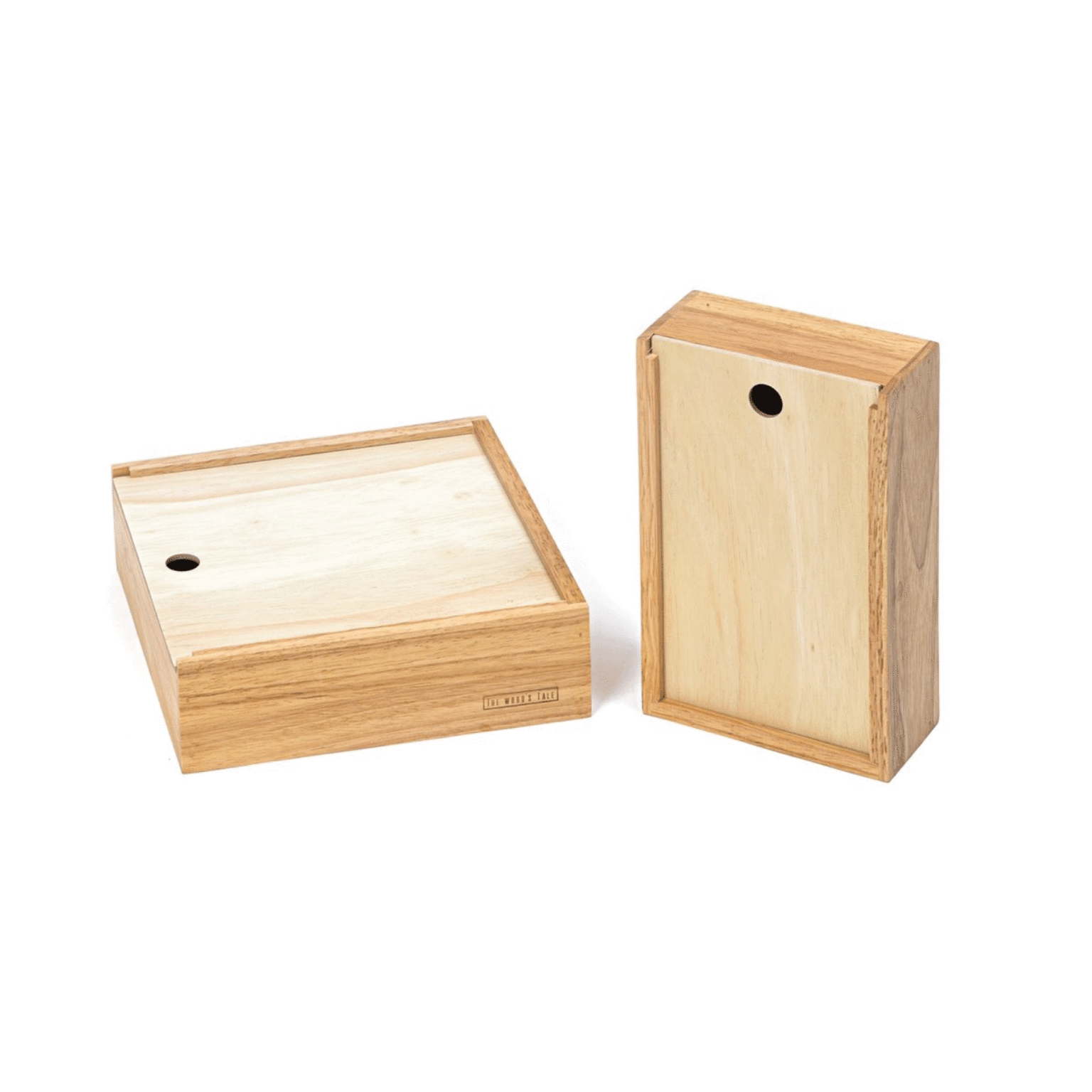 SLIDE COVER BOX กล่องไม้ กล่องฝาปิด ฝาสไลด์ - The Wood's Tale