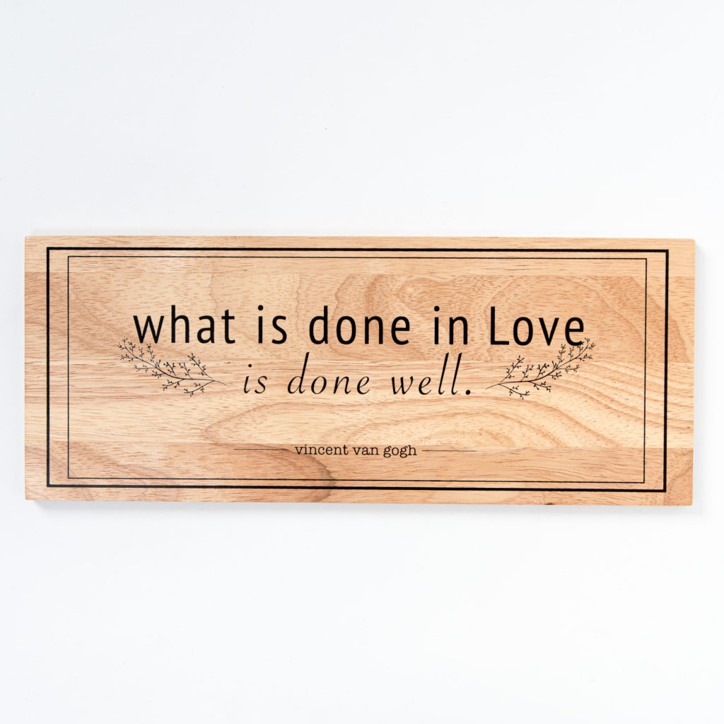 WORDING SIGN ป้ายข้อความสำหรับตกแต่ง - The Wood's Tale